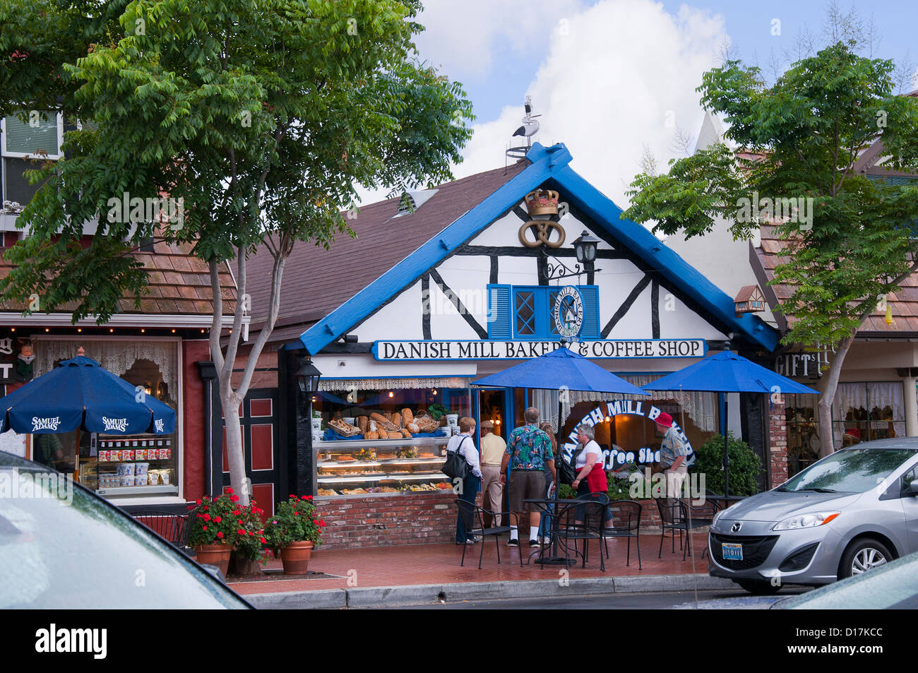 The Danish Capital of America Solvang in California USA Stock Photo - Alamy