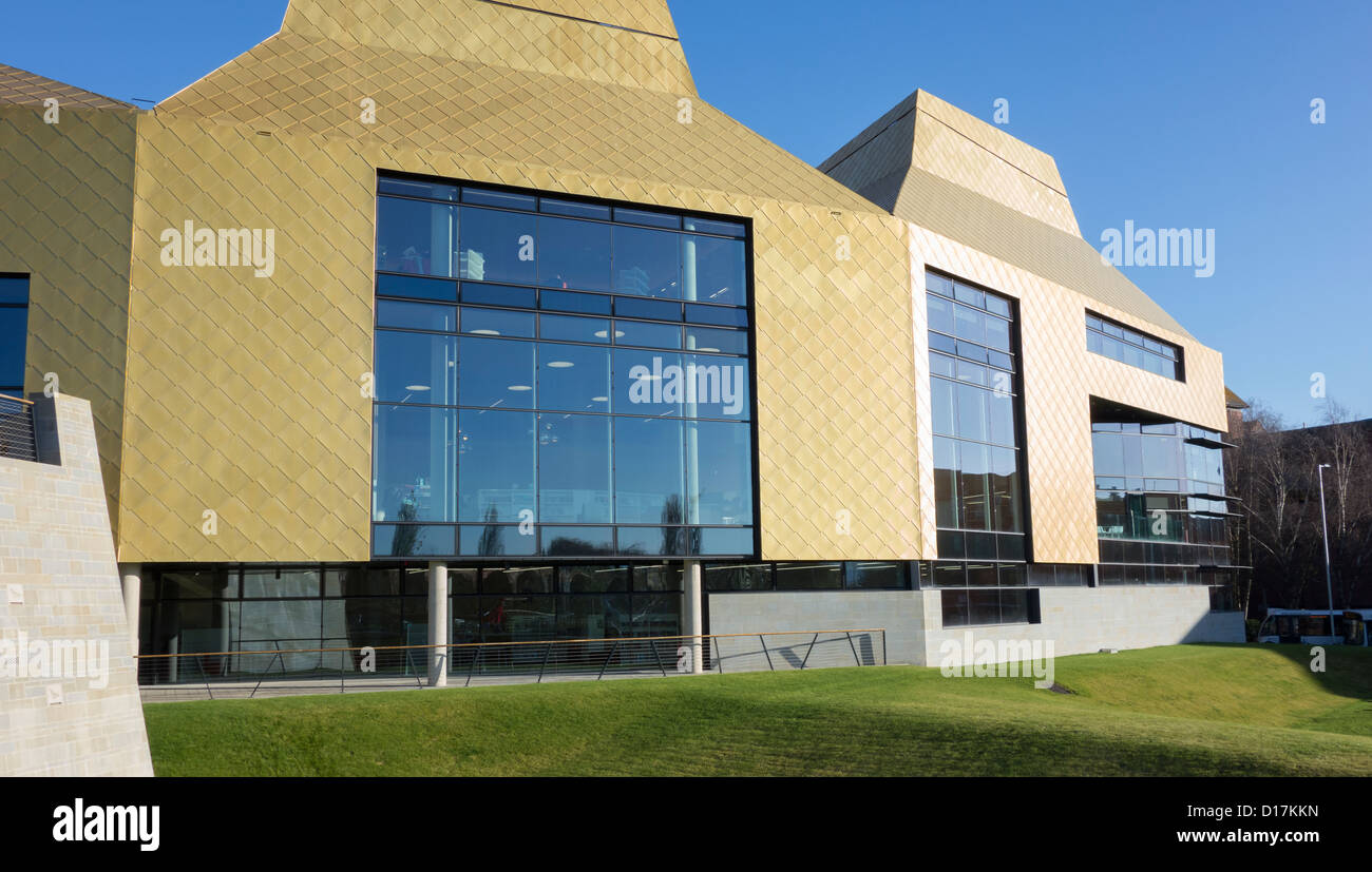 The new Worcester University library called The Hive Stock Photo - Alamy
