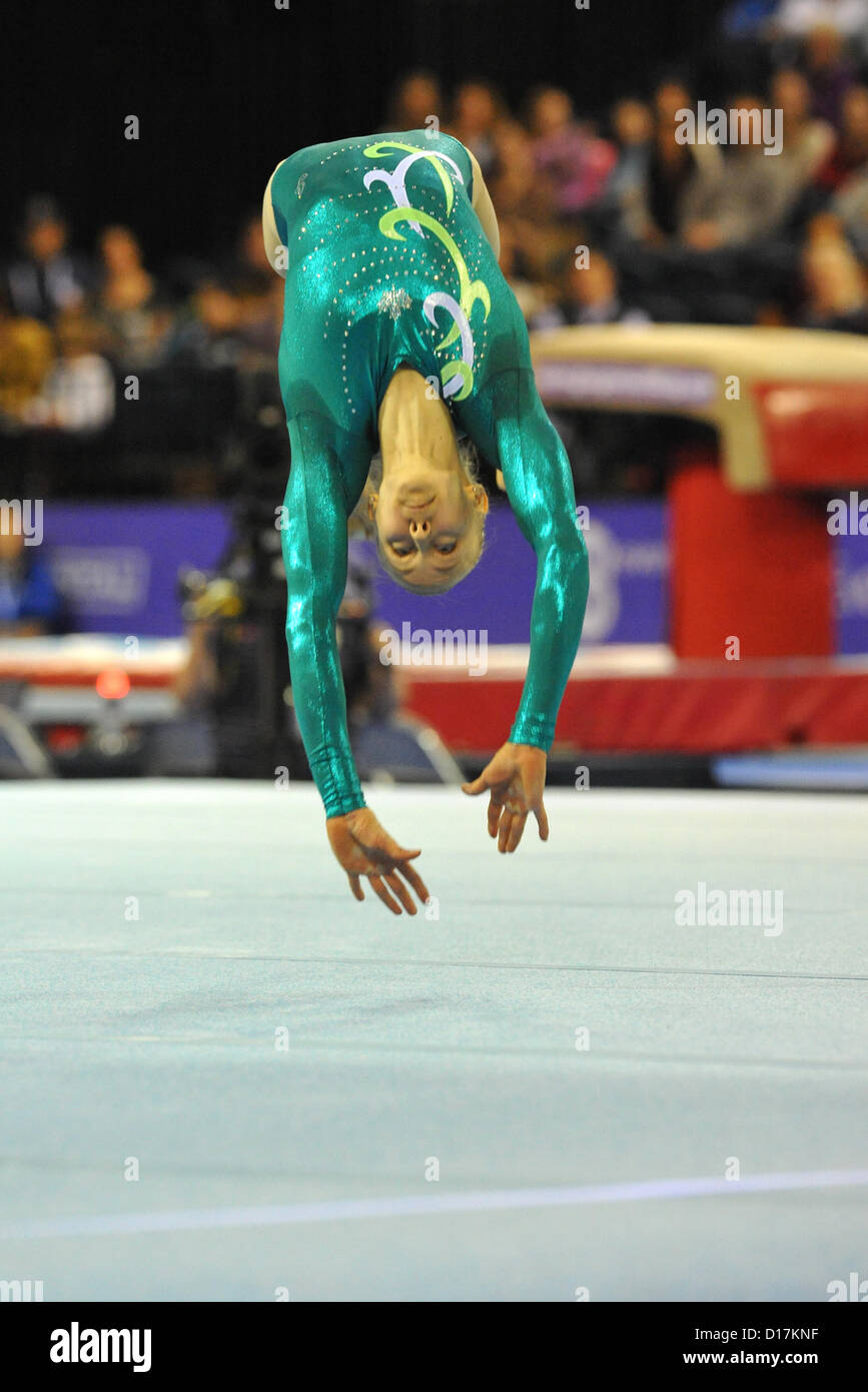 Gymnast During Floor Exercise Photo High Resolution Stock Photography ...