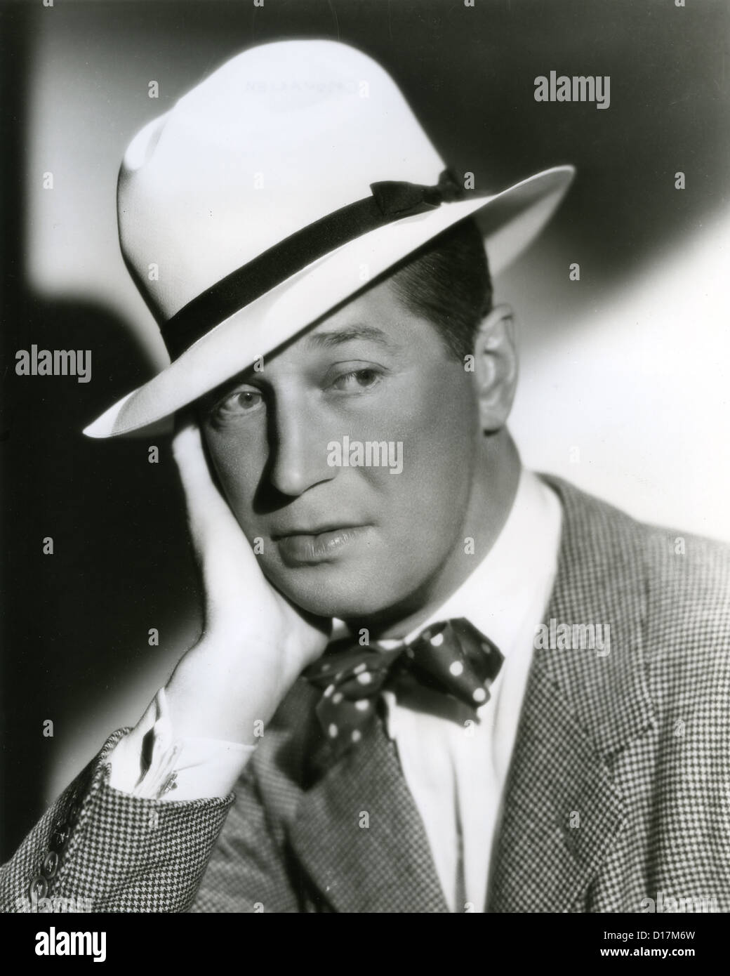 MAURICE CHEVALIER (1888-1972) French actor, singer and entertainer ...