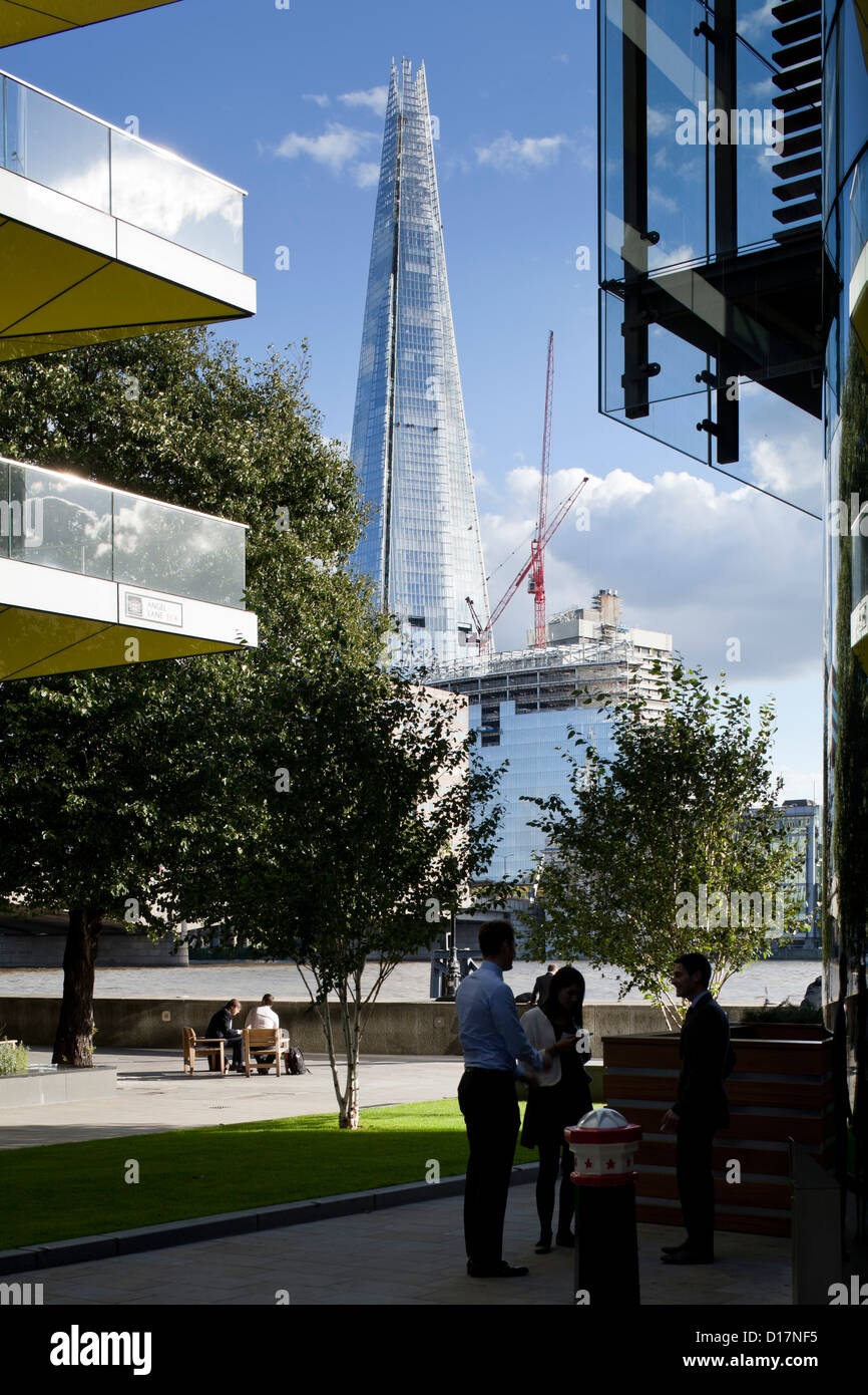 The Shard, London, United Kingdom. Architect: RENZO PIANO , 2012. View ...