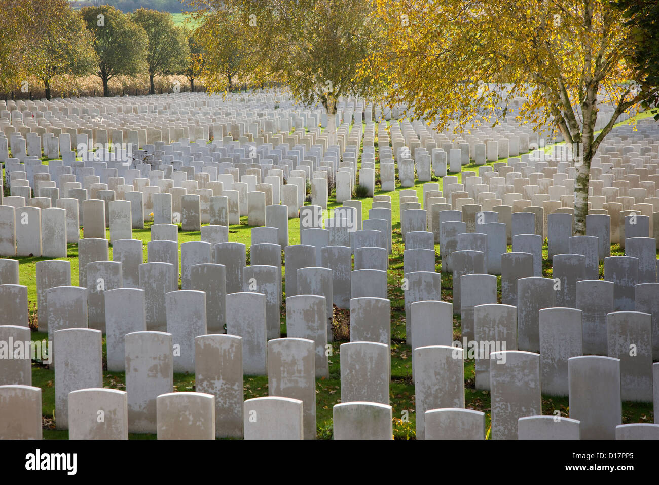 Hooge Crater Cemetery, Commonwealth War Graves Commission burial ground ...
