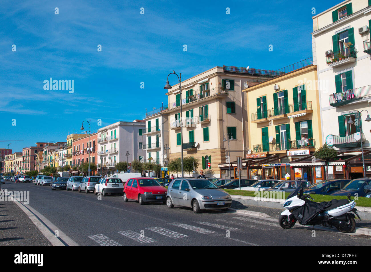 Lungomare Yalta seaside promenade Pozzuoli the ancient Puteoli in Campi ...