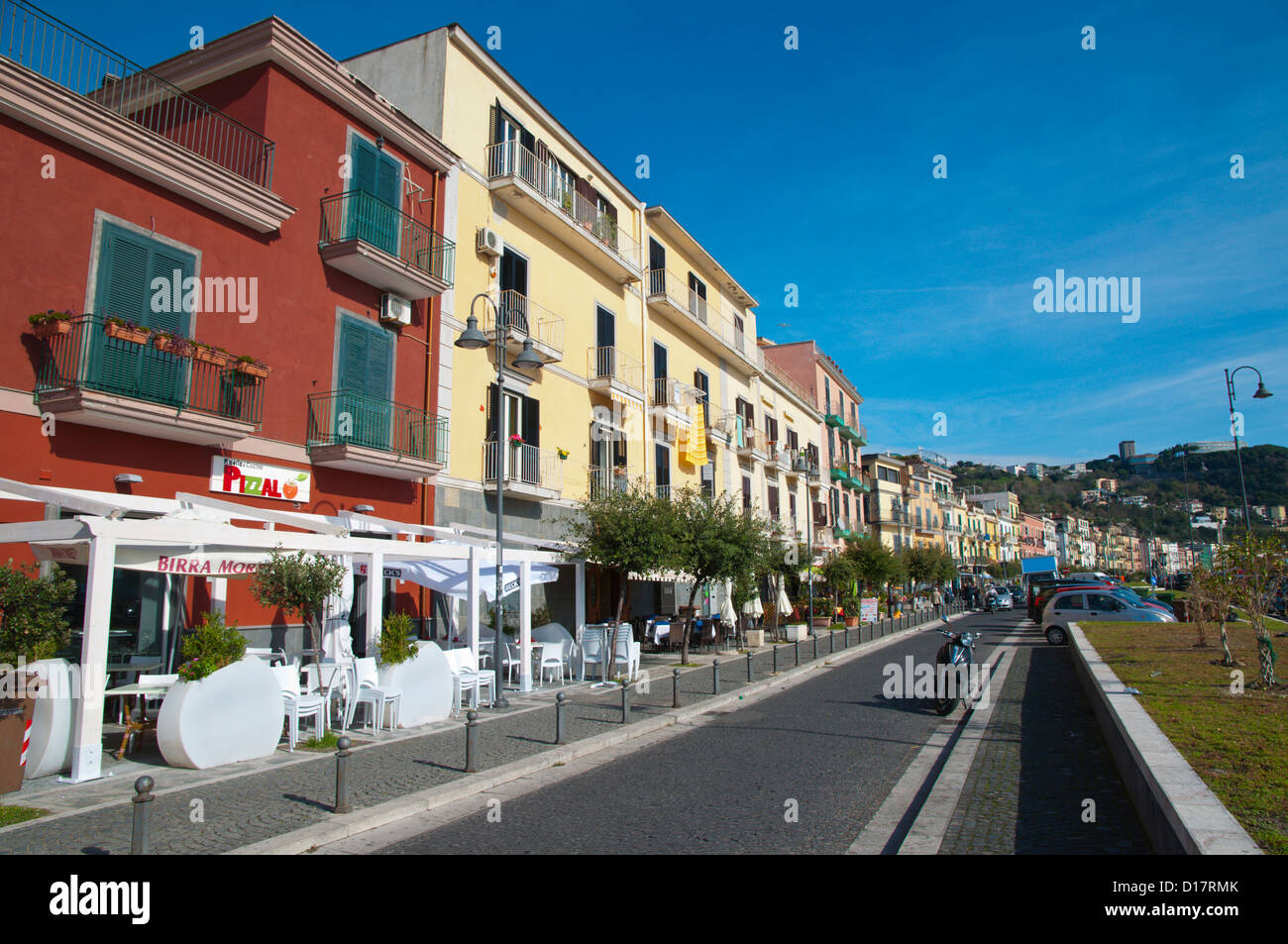Lungomare Yalta seaside promenade Pozzuoli the ancient Puteoli in Campi ...