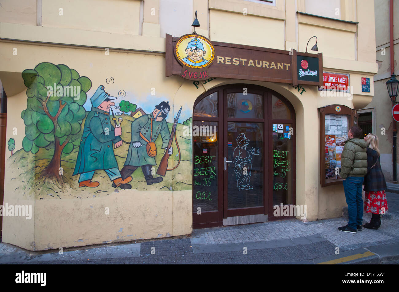 Svejk prague hi-res stock photography and images - Alamy