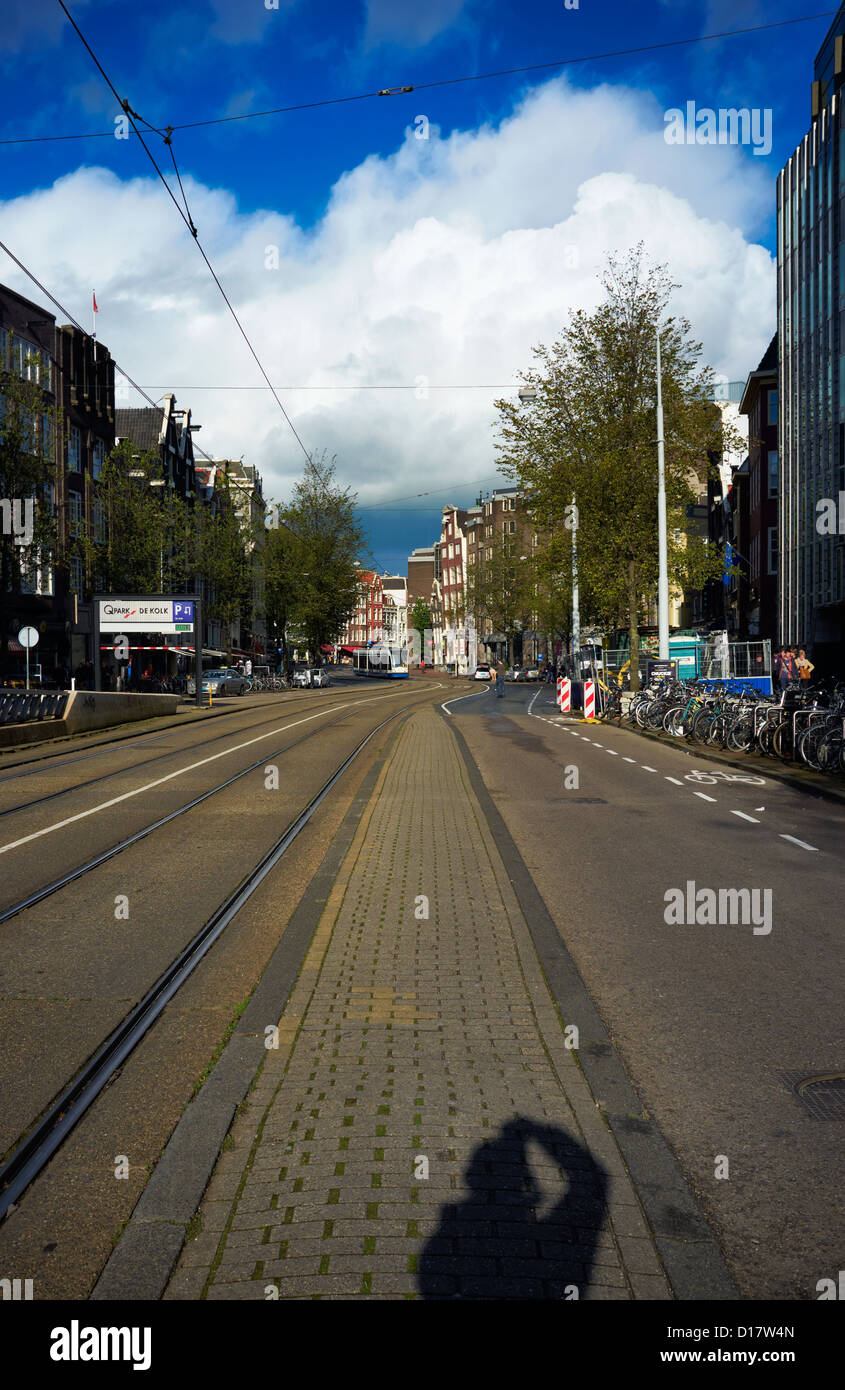 Central amsterdam street hi-res stock photography and images - Alamy