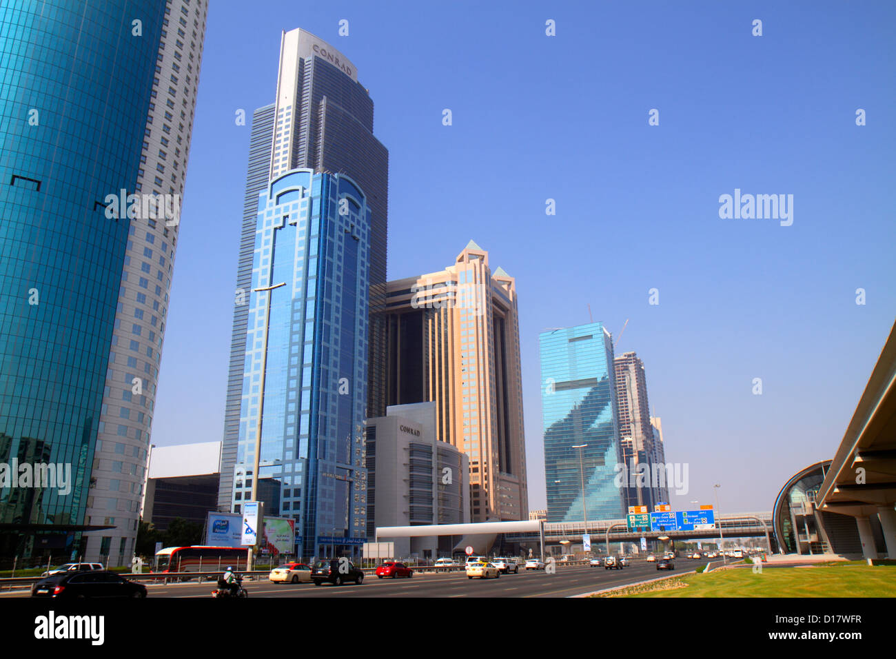 Dubai UAE,United Arab Emirates,Middle East Eastern,Trade Centre,Sheikh ...