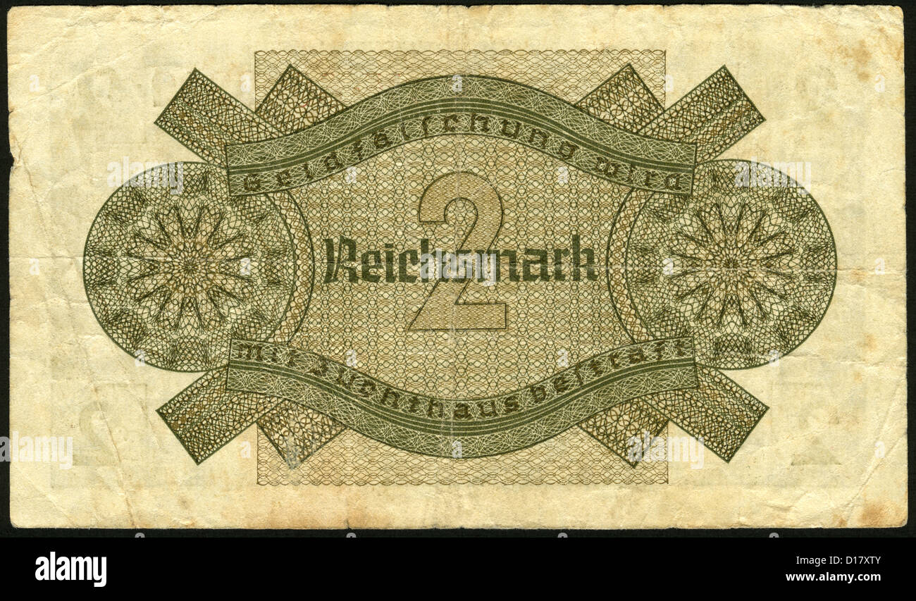 Two Reichsmark High Resolution Stock Photography and Images - Alamy