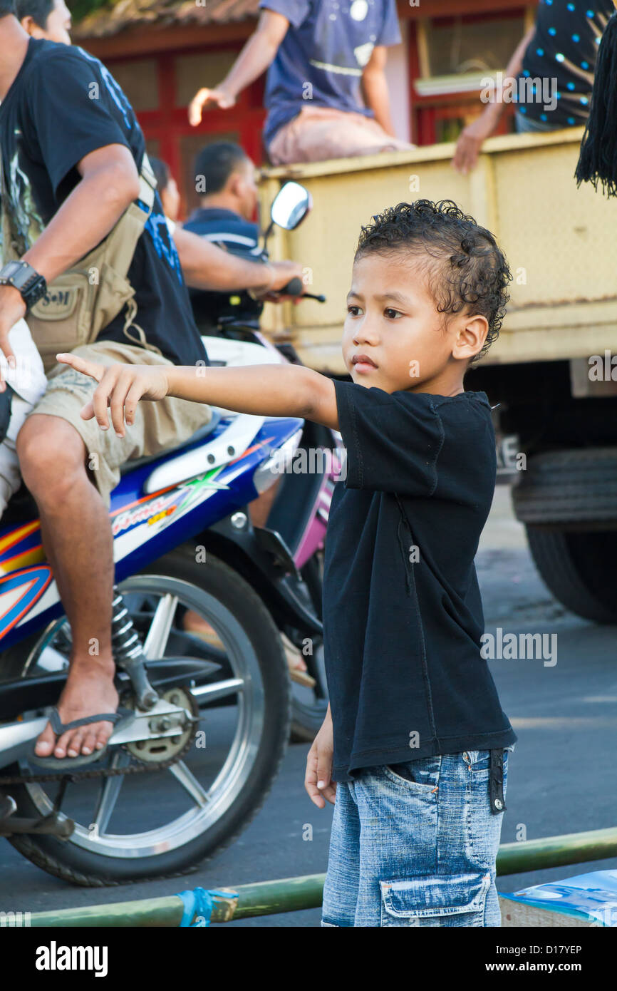 Balinese Boy in Jimbaran, Bali Stock Photo - Alamy