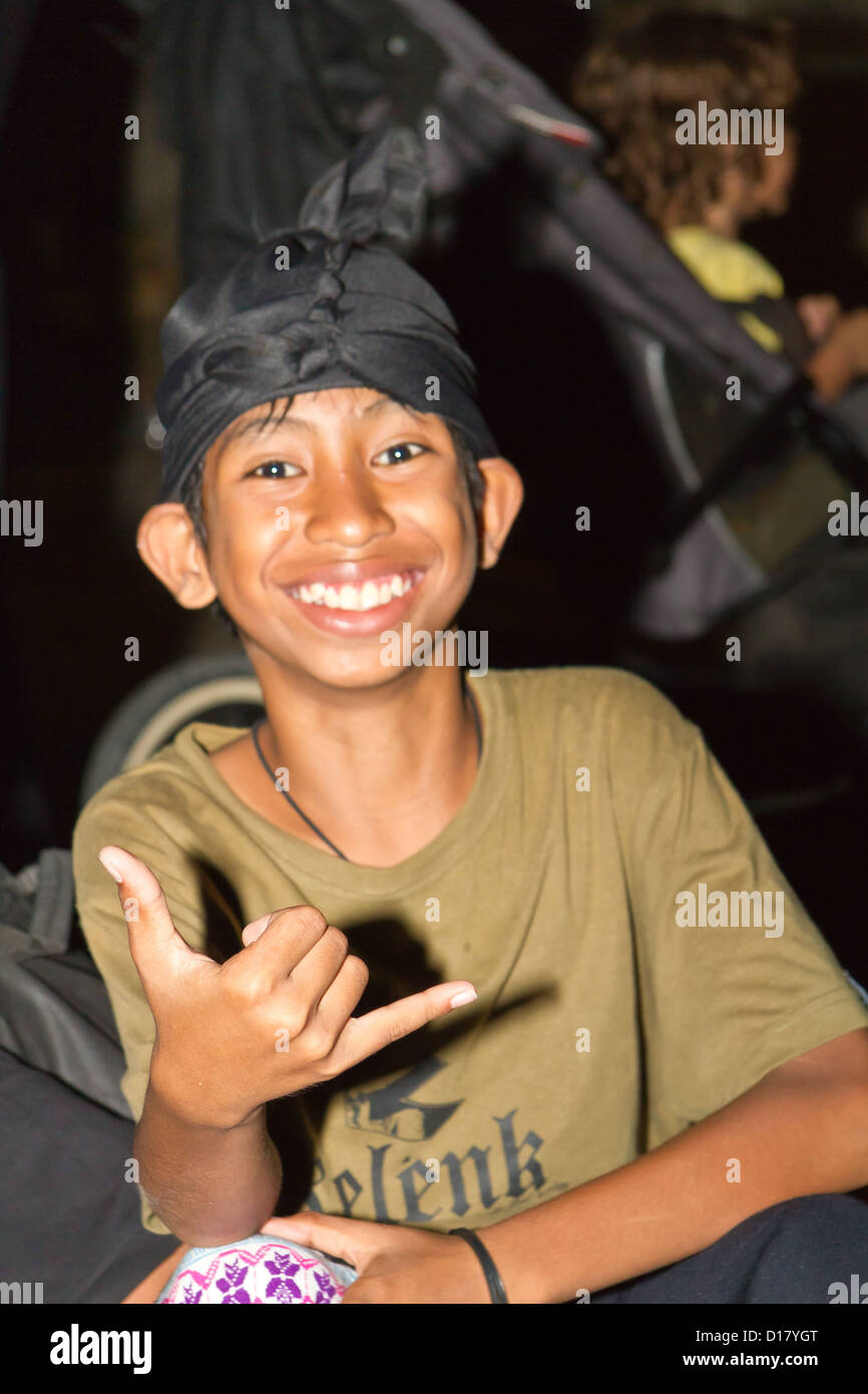 Balinese Boy in Jimbaran, Bali Stock Photo - Alamy