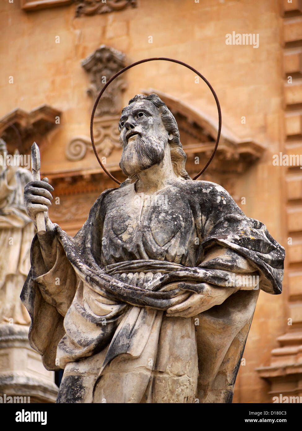 Italy, Sicily, Modica (Ragusa Province), St. Peter's Cathedral, baroque ...