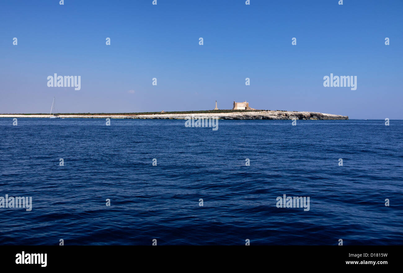 Italy Sicily Portopalo di Capo Passero (Siracusa Province) panoramic ...