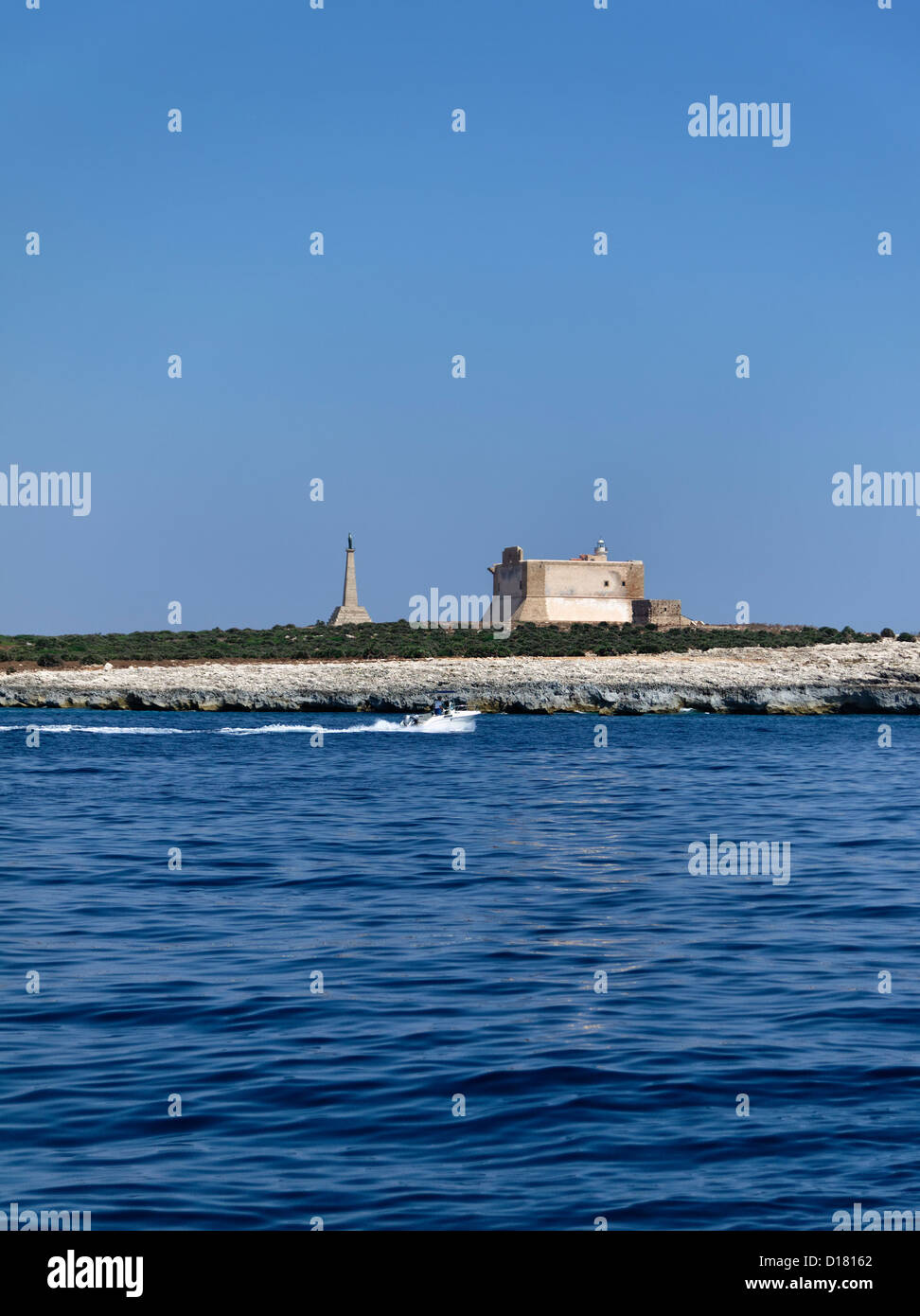 Italy, Sicily, Portopalo di Capo Passero (Siracusa Province), view of ...