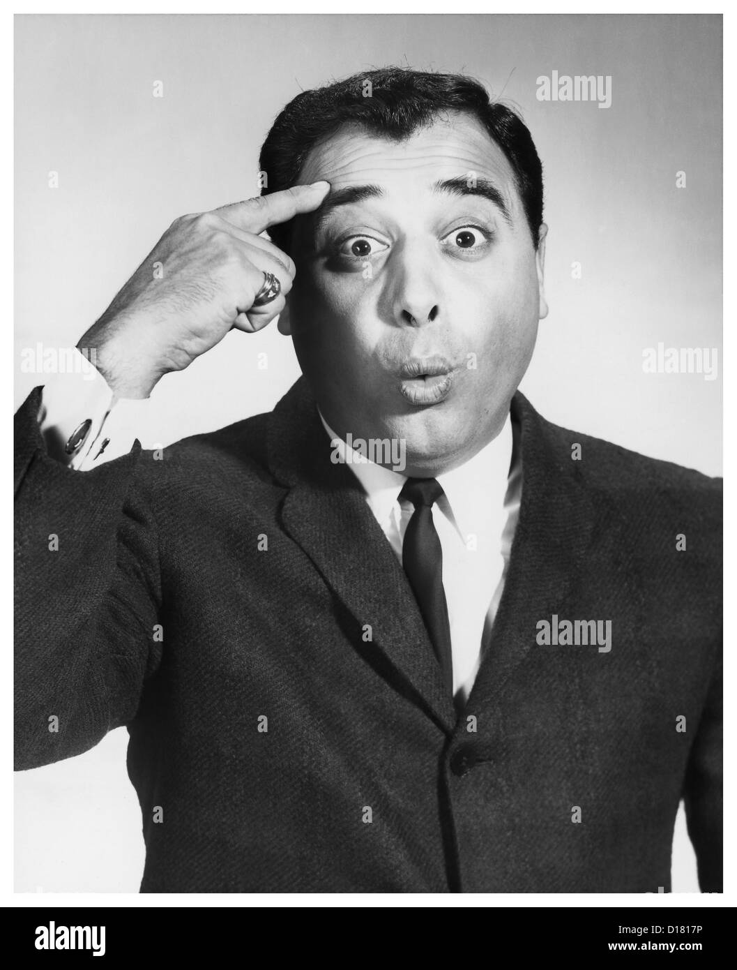 Portrait of a man thinking Stock Photo - Alamy