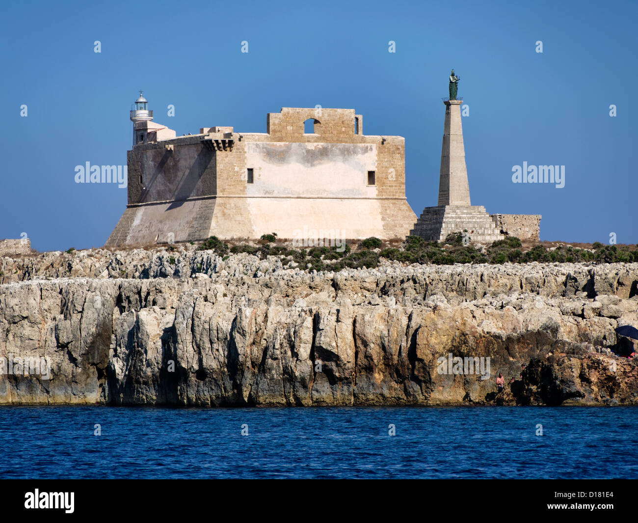 Italy, Sicily, Portopalo di Capo Passero (Siracusa Province), view of ...