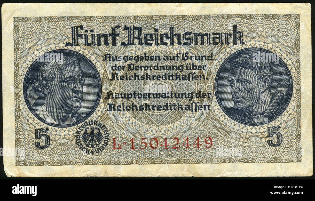 German Paper Money 1940