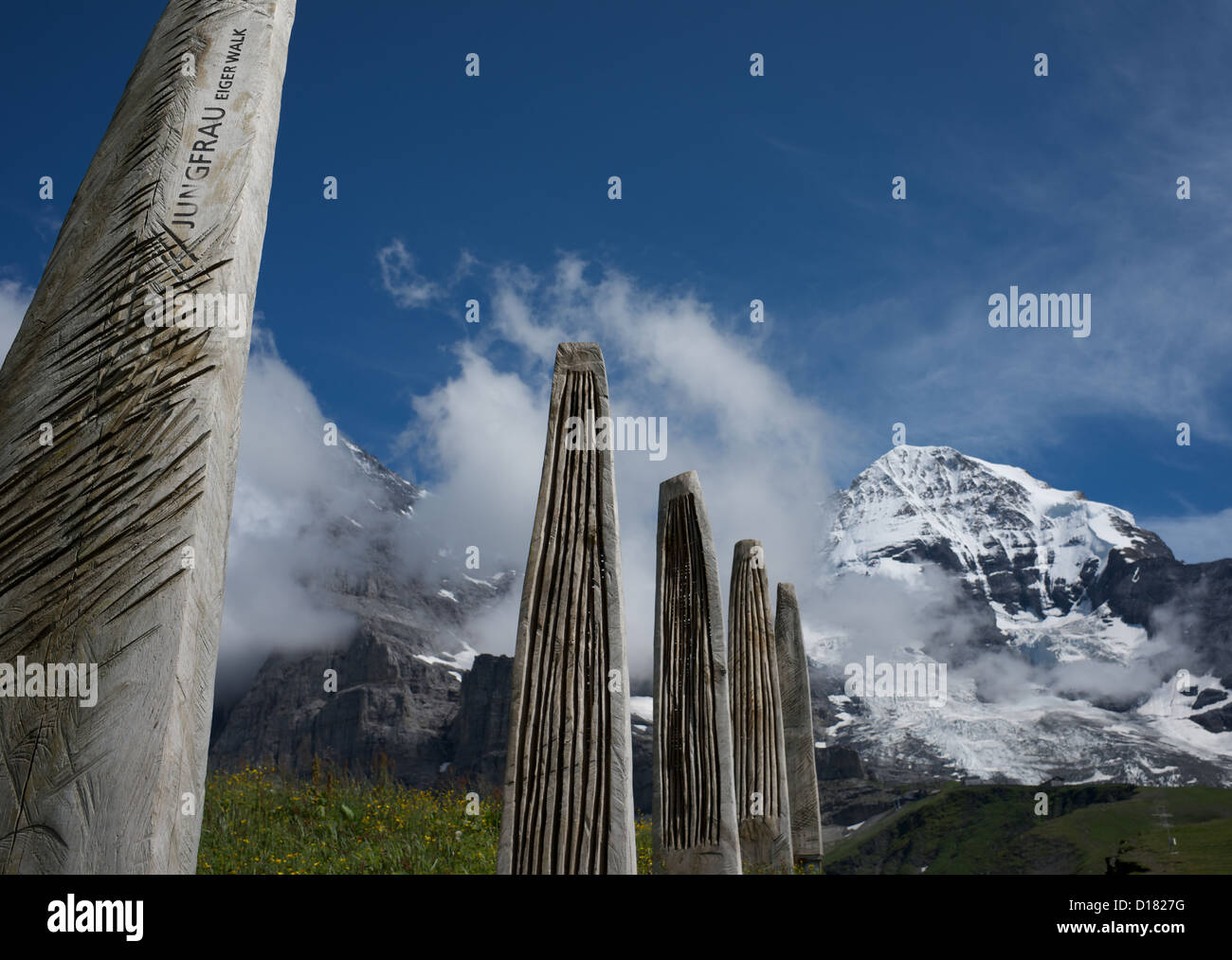 Eiger trail hi-res stock photography and images - Alamy