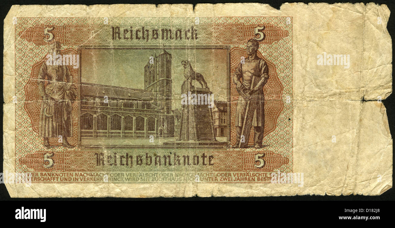Five reichsmark hi-res stock photography and images - Alamy