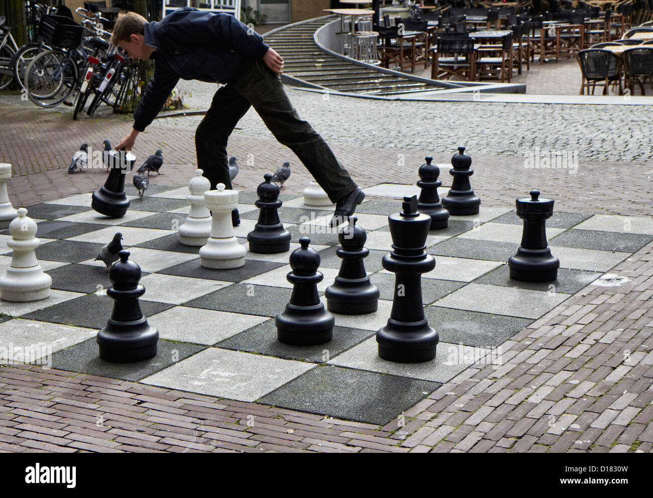 Chess in amsterdam hi-res stock photography and images - Alamy