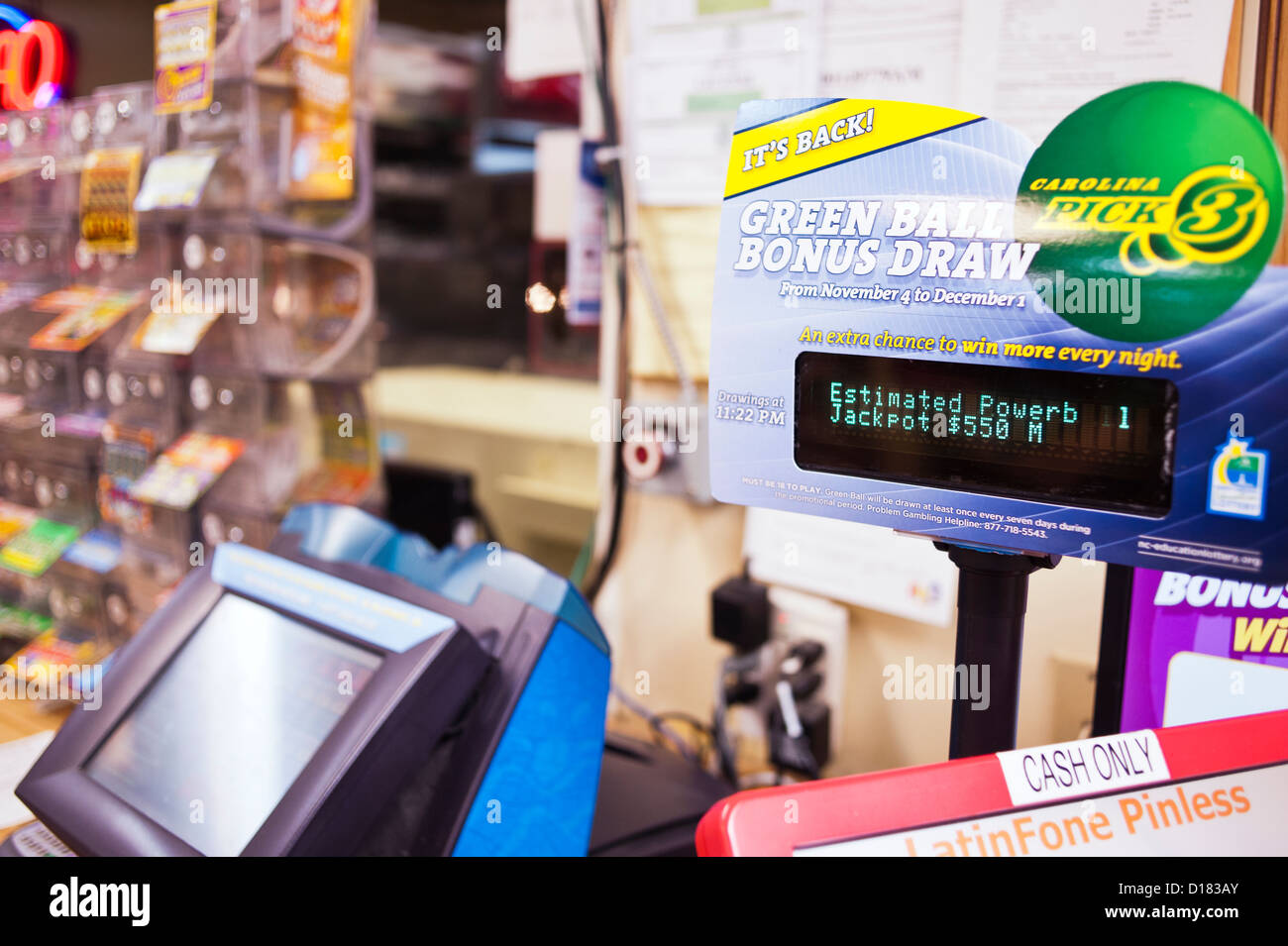 National lottery machine hi-res stock photography and images - Alamy