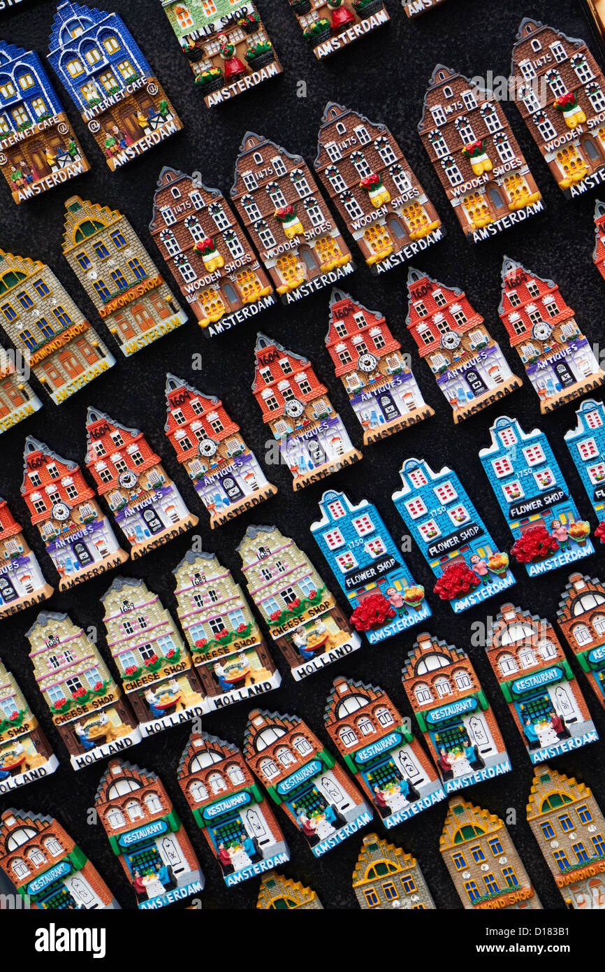 Holland, Amsterdam, miniature dutch houses for sale Stock Photo - Alamy
