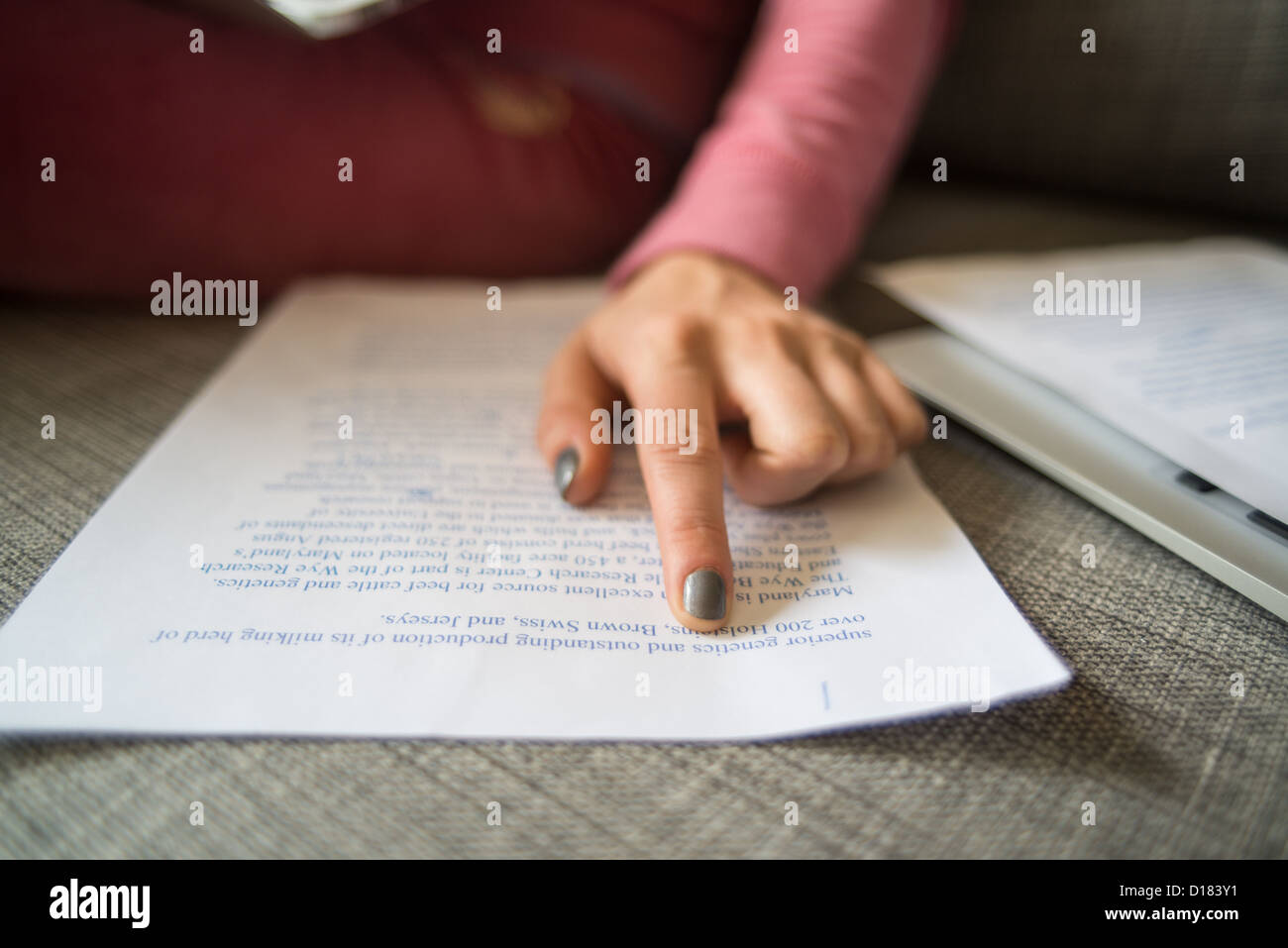 Point to page hi-res stock photography and images - Alamy