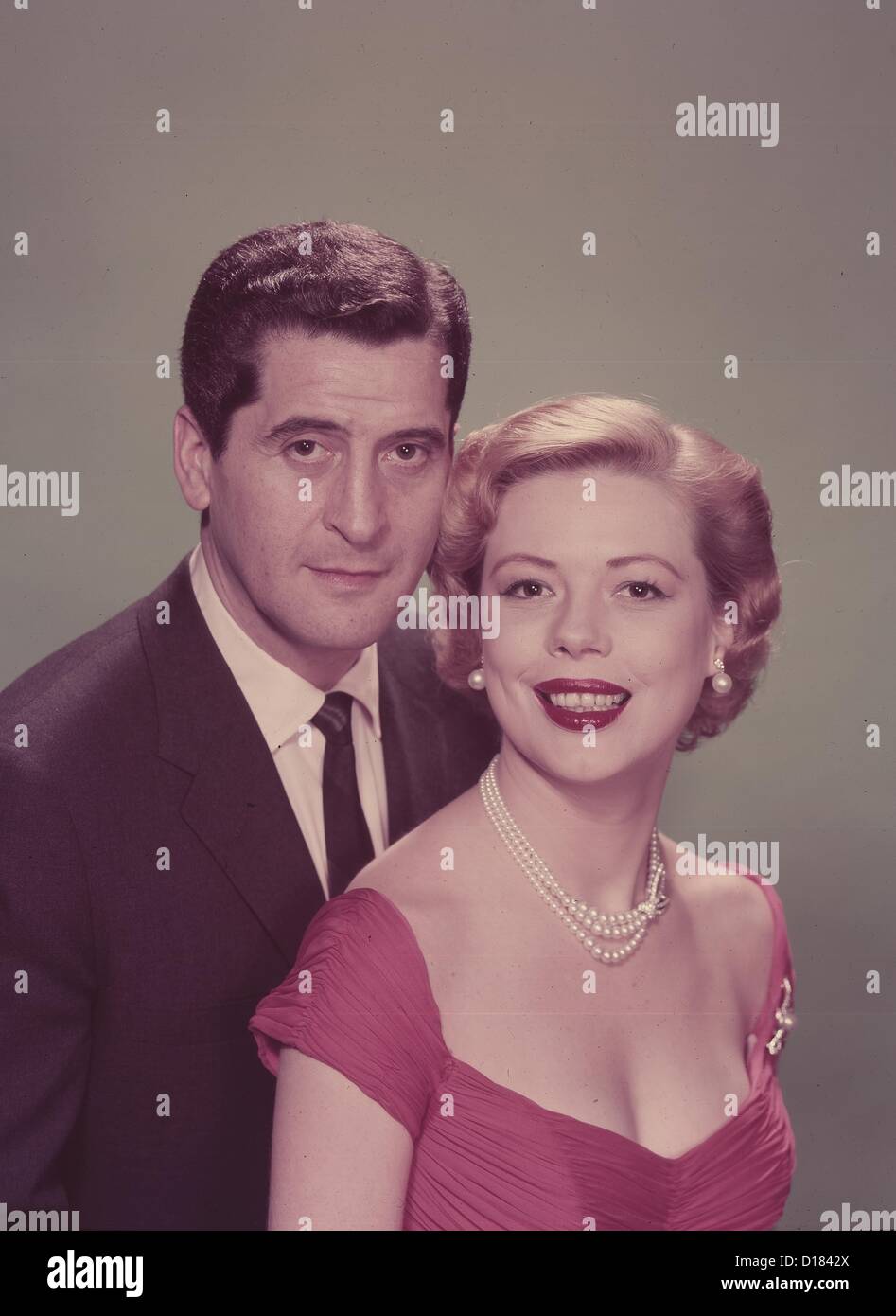 LYNN DOLLAR with Hal March 1956.kx3702b.(Credit Image: © Tom Caffrey ...