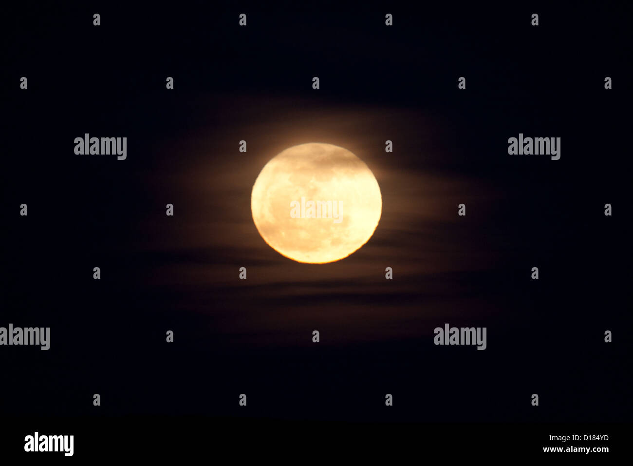 Full Moon in New Mexico Stock Photo - Alamy