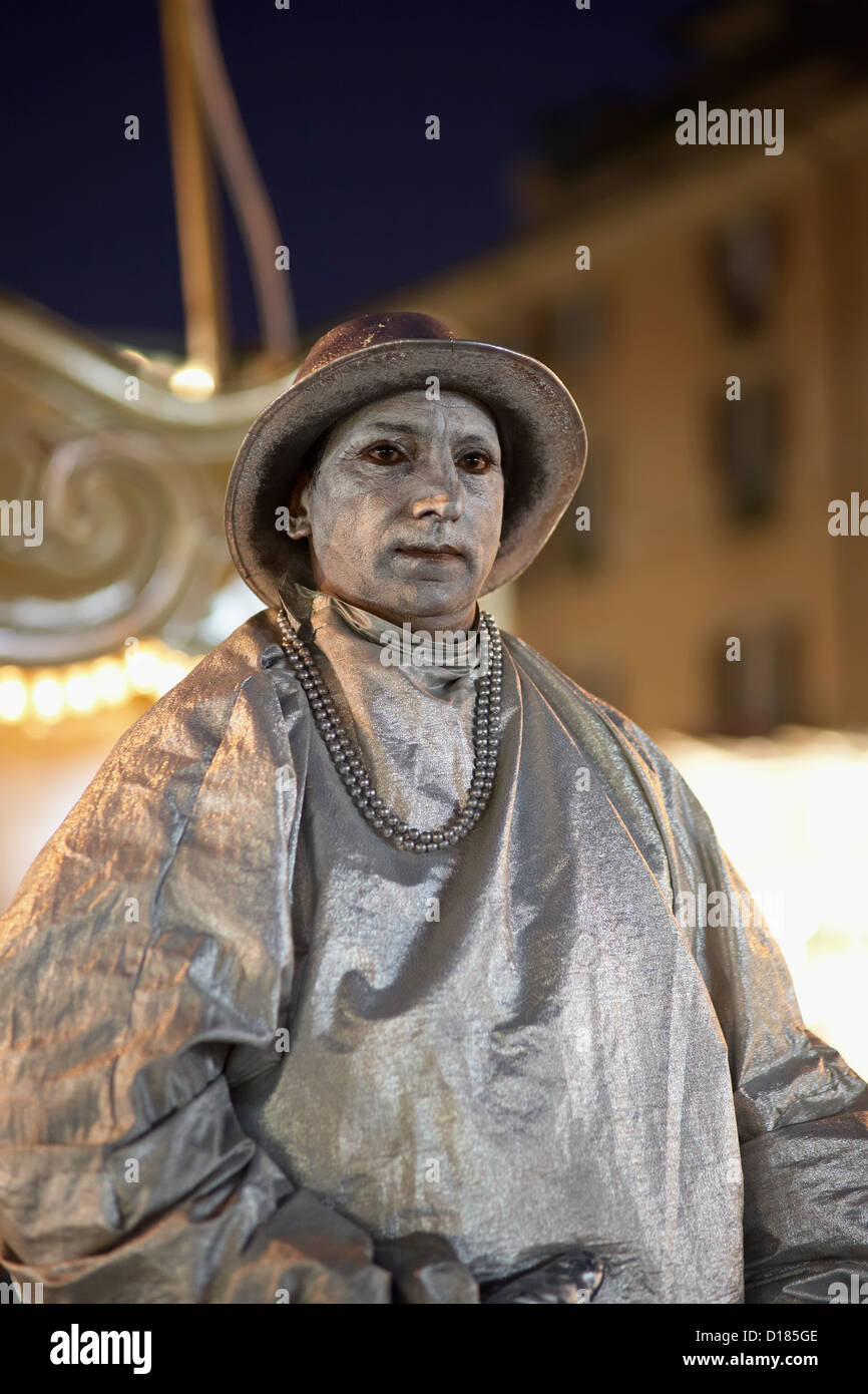 Italian mime hi-res stock photography and images - Alamy