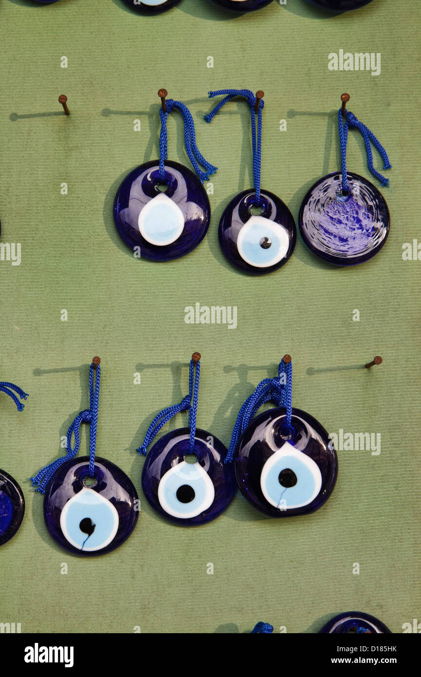 Turkey, Istanbul, turkish eyes for sale Stock Photo - Alamy