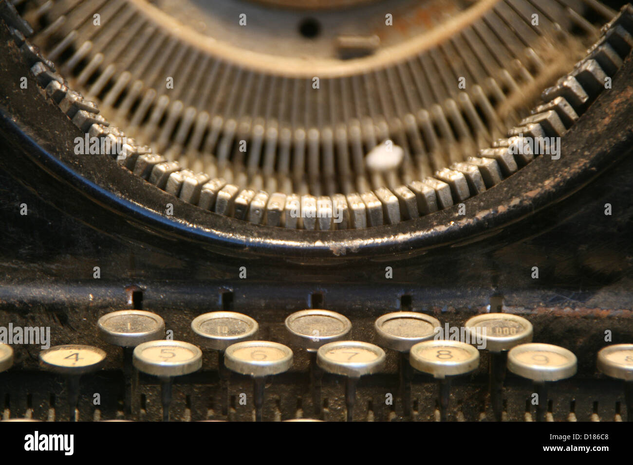 old vintage typewriter Stock Photo - Alamy