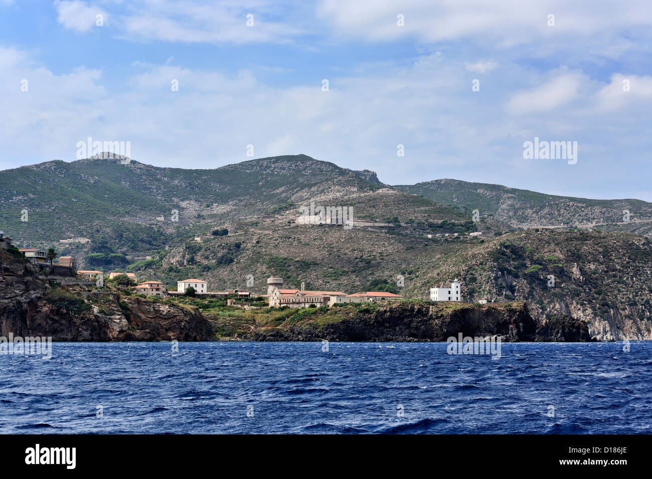 Harbour capraia island hi-res stock photography and images - Alamy