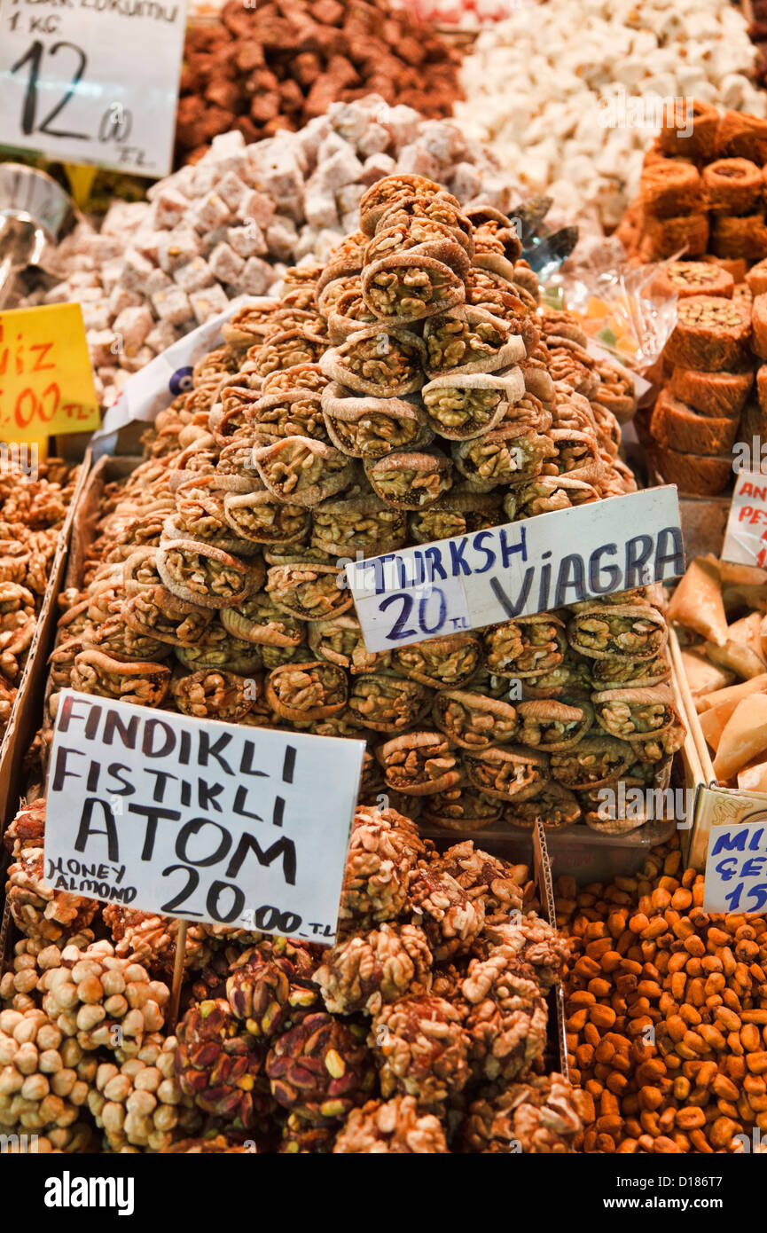 Assortment turkish candies istanbul hi-res stock photography and images ...