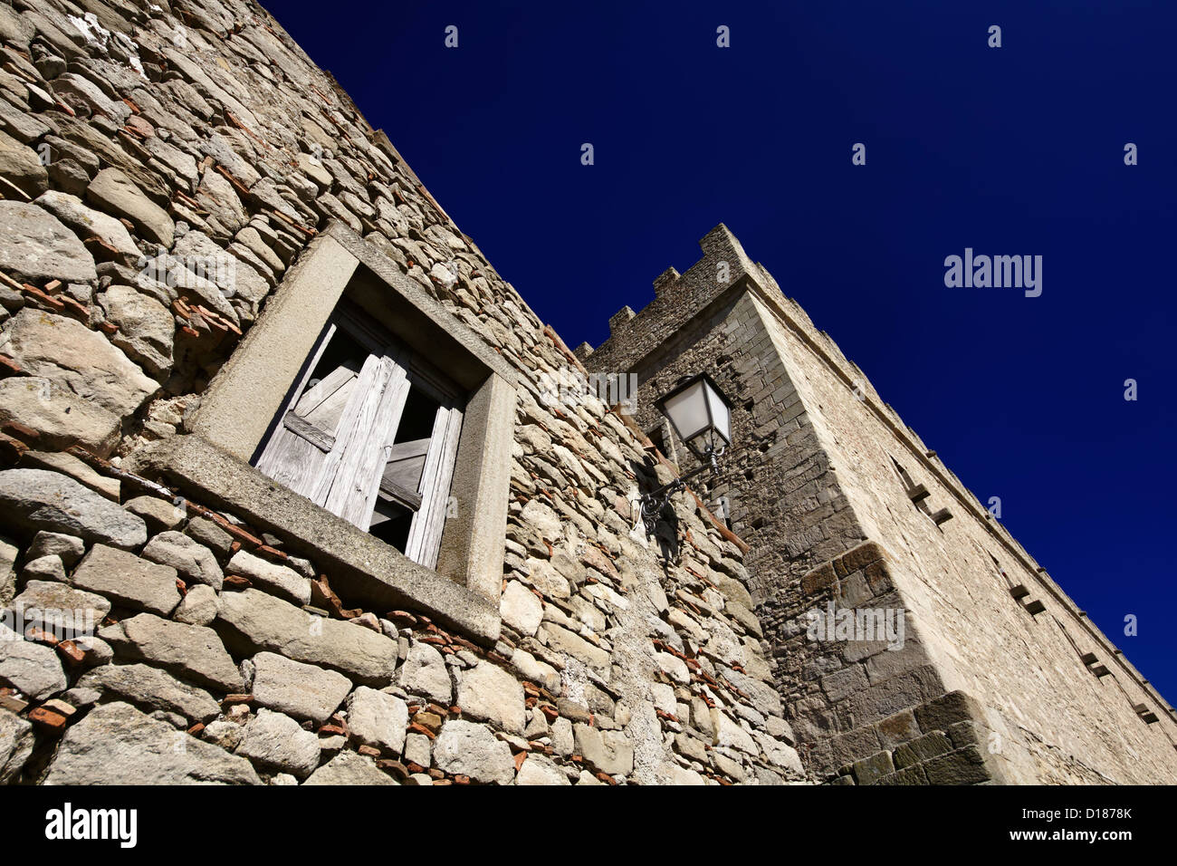 Italy, Sicily, Montalbano Elicona (Messina Province), Aragonese Castle ...