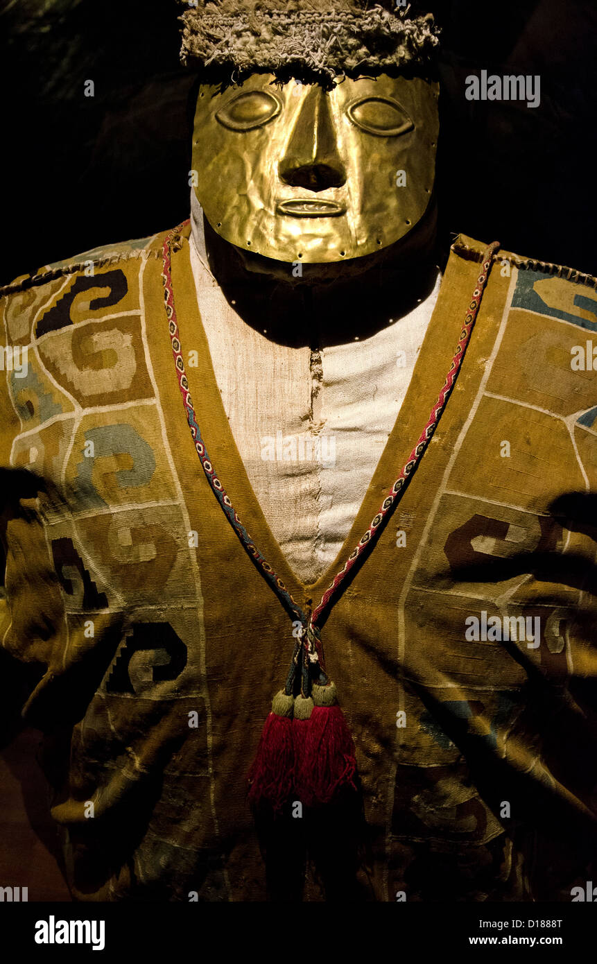 Wari mummi Wari culture 500AC-1000AC Perú Stock Photo - Alamy