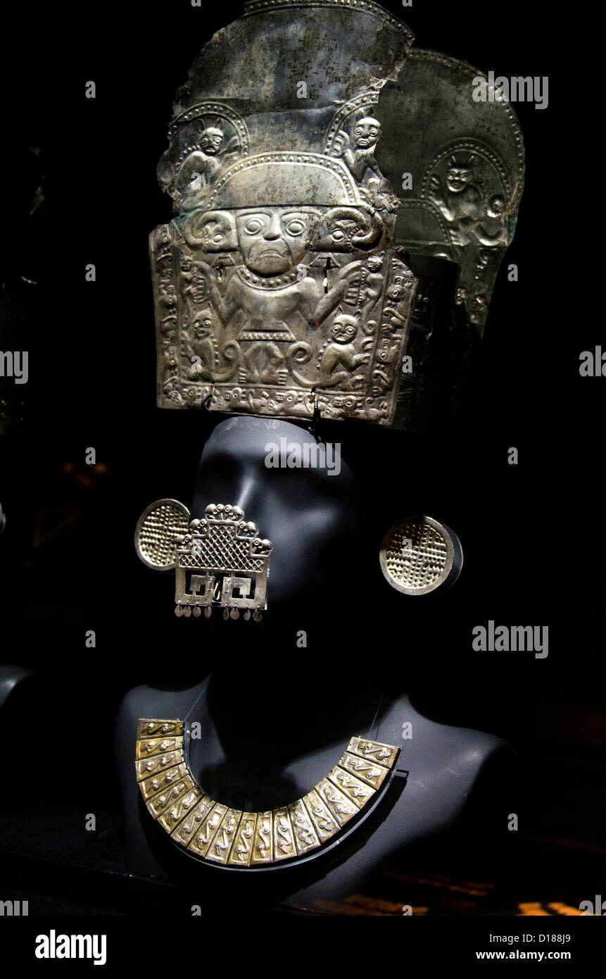 Peru culture chimu silver hi-res stock photography and images - Alamy