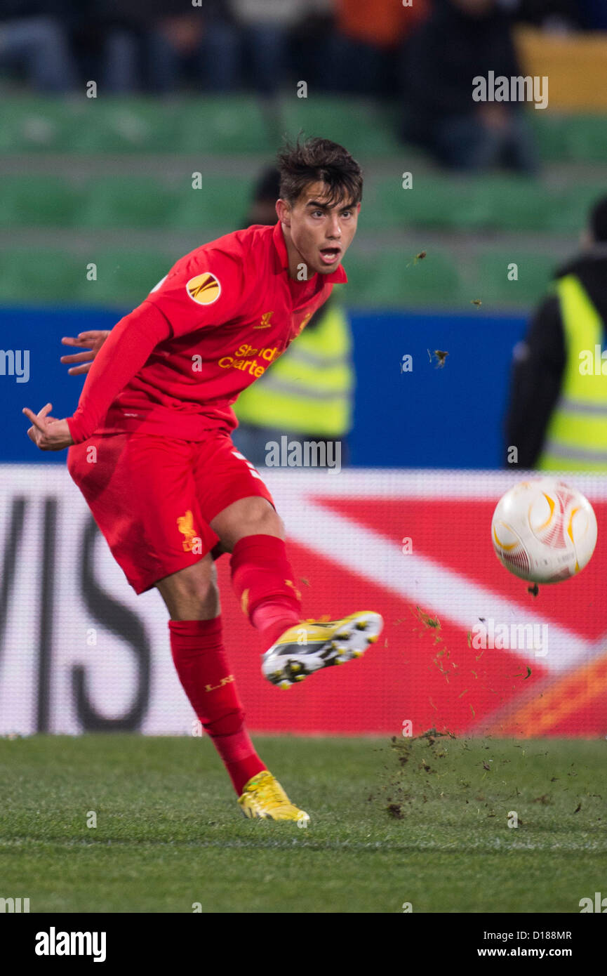 Suso (Liverpool), DECEMBER 6, 2012 - Football / Soccer : UEFA Europa ...