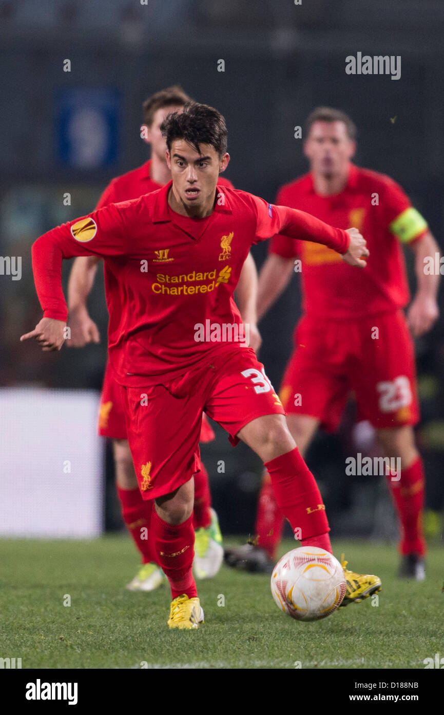 Suso (Liverpool), DECEMBER 6, 2012 - Football / Soccer : UEFA Europa ...