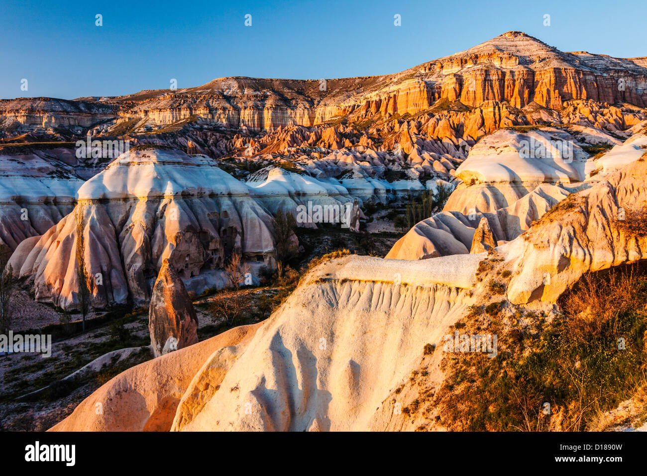 Mount Aktepe Landscape near Goreme, Cappadocia, Turkey Stock Photo - Alamy