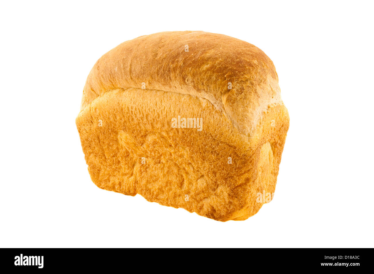 loaf of bread isolated on white background Stock Photo - Alamy