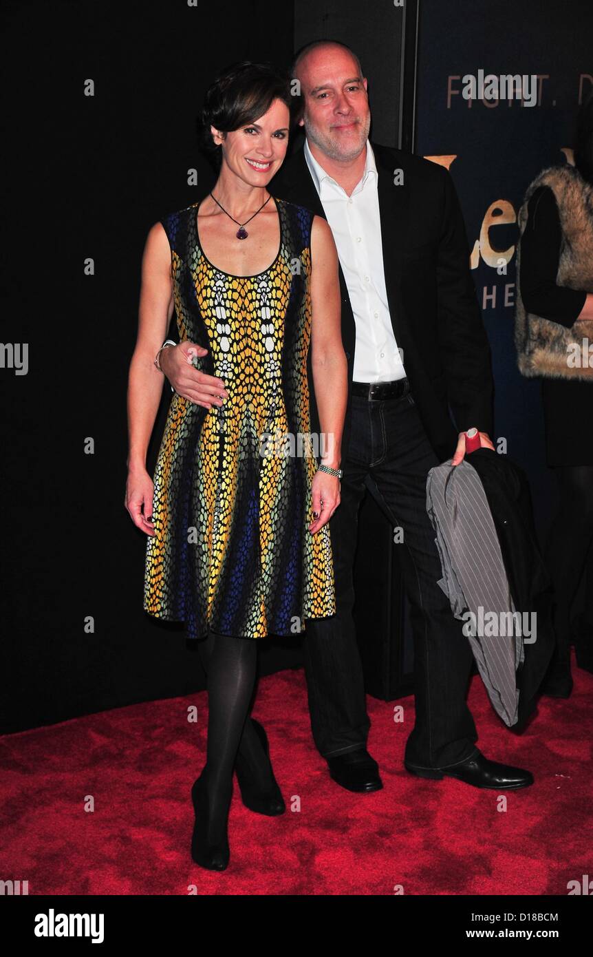 Elizabeth Vargas, Marc Cohn at arrivals for LES MISERABLES Premiere ...