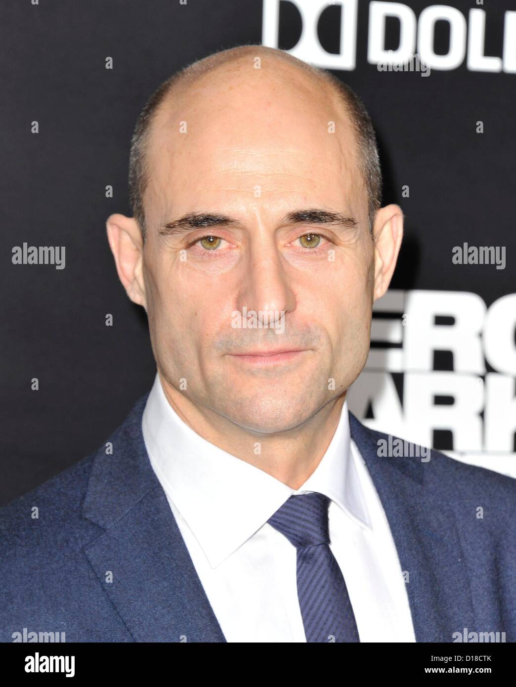 Mark Strong at arrivals for ZERO DARK THIRTY Premiere, The Dolby ...