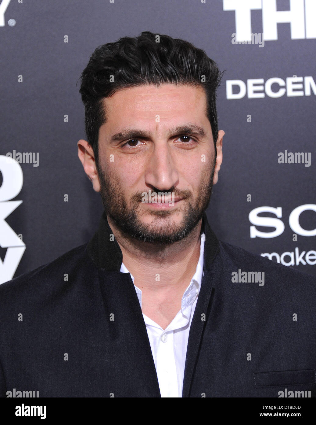 Dec. 9, 2012 - Hollywood, California, U.S. - Fares Fares arrives for ...