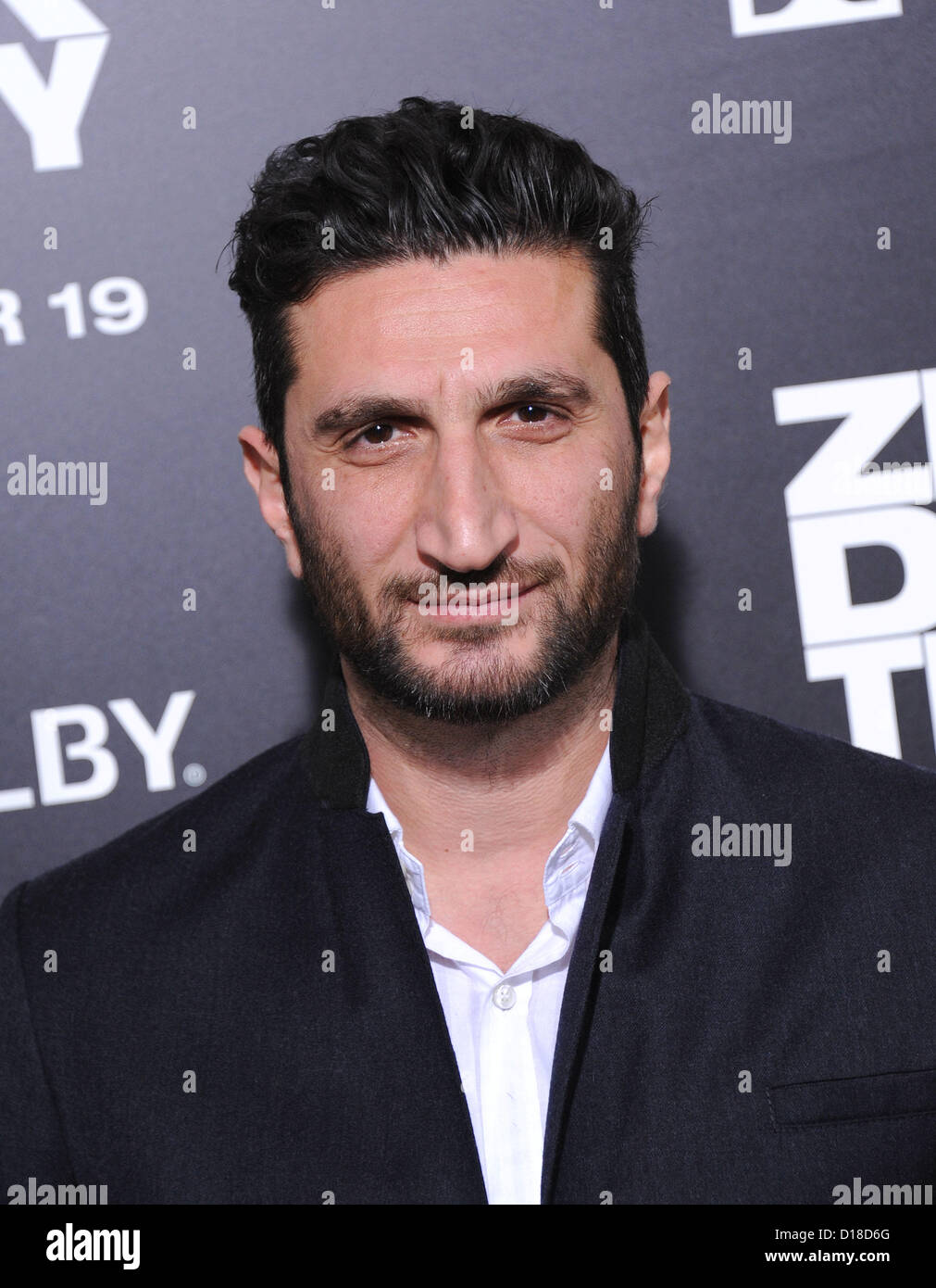 Dec. 9, 2012 - Hollywood, California, U.S. - Fares Fares arrives for ...