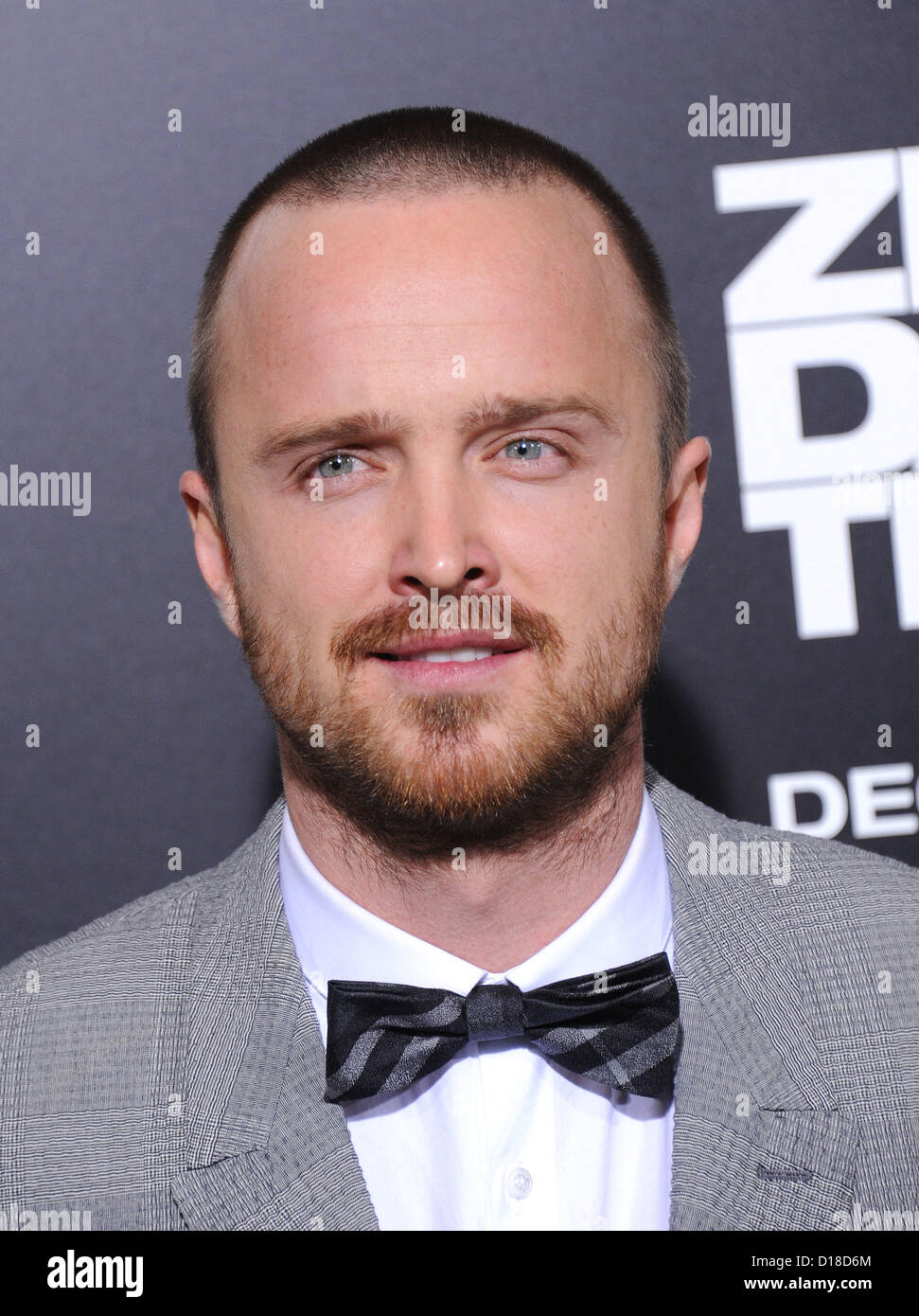 Dec. 9, 2012 - Hollywood, California, U.S. - Aaron Paul arrives for the ...