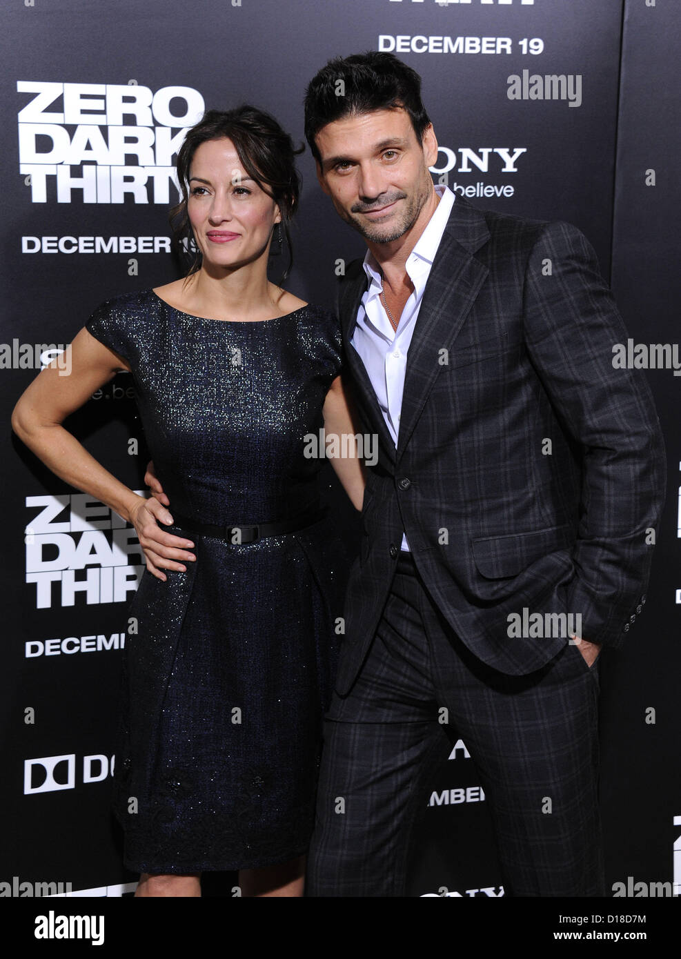 Dec. 9, 2012 - Hollywood, California, U.S. - Frank Grillo & Wendy ...