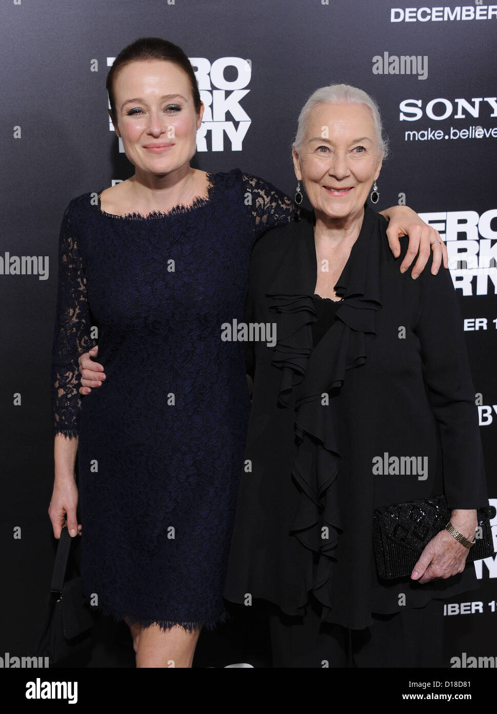 Dec. 9, 2012 - Hollywood, California, U.S. - Jennifer Ehle & Rosemary ...