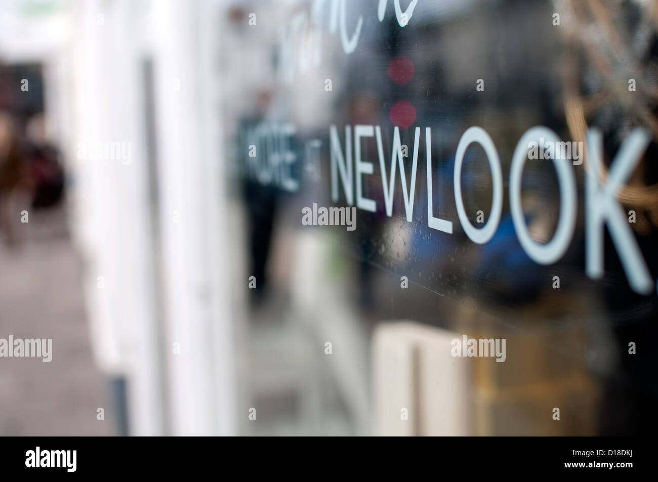 New Look shop window Stock Photo - Alamy