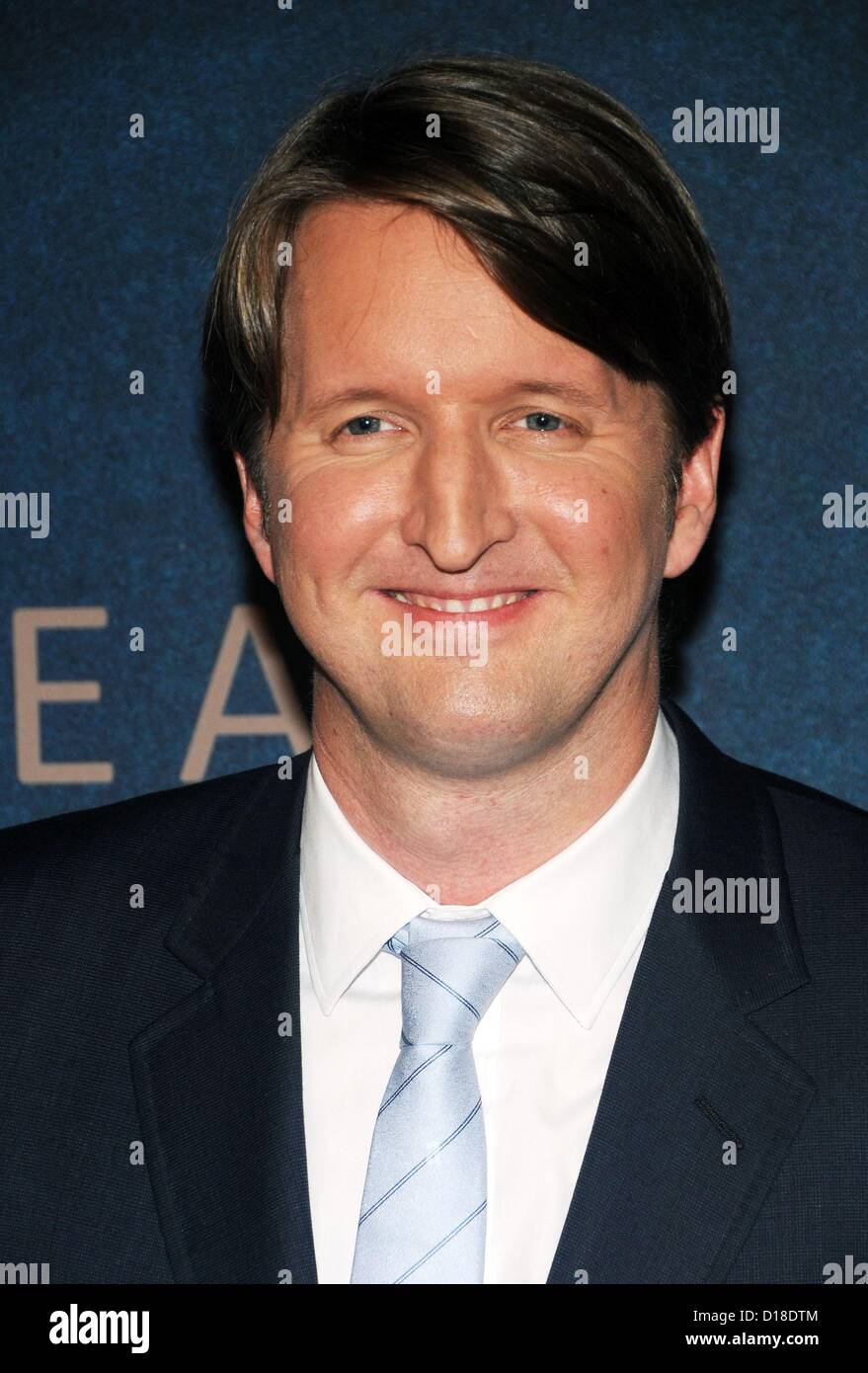 Tom Hooper At Arrivals For Les Miserables Premiere The Ziegfeld Theatre New York Ny December