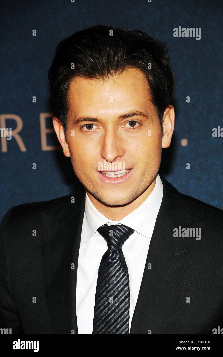 Peter Cincotti at arrivals for LES MISERABLES Premiere, The Ziegfeld ...